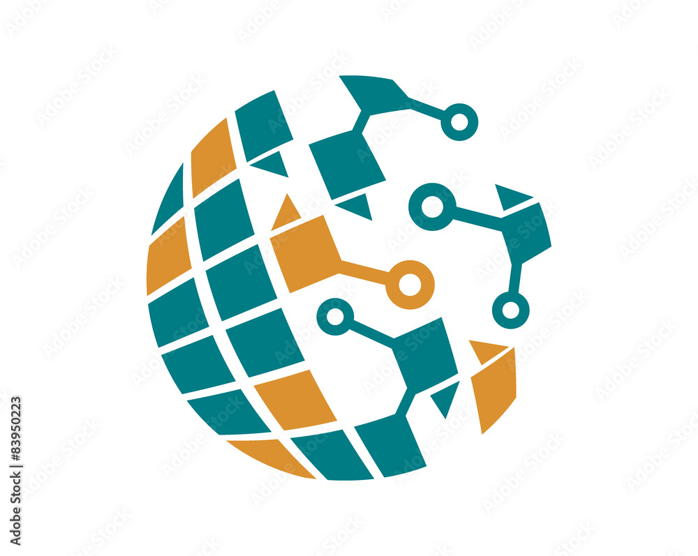 Global Data Logo Stock Vector | Adobe Stock