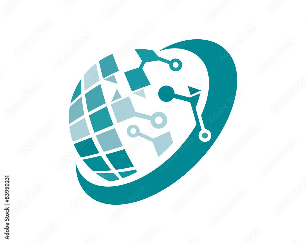 Global Data Logo Stock Vector | Adobe Stock
