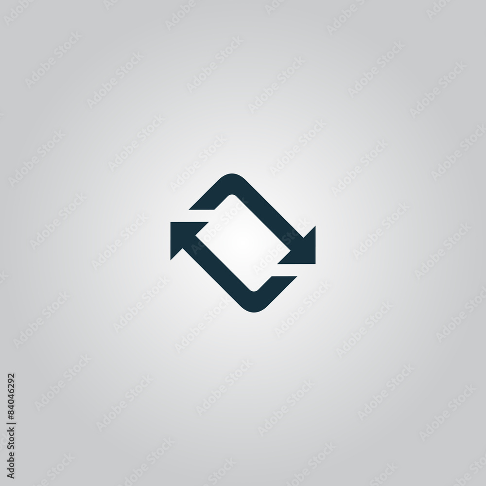 Spinning, rotating arrows Stock Vector | Adobe Stock