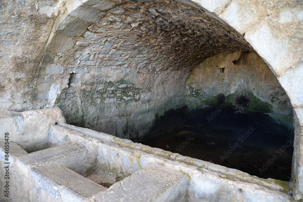 Brunnen in Krasi, Kreta Stock-Foto | Adobe Stock