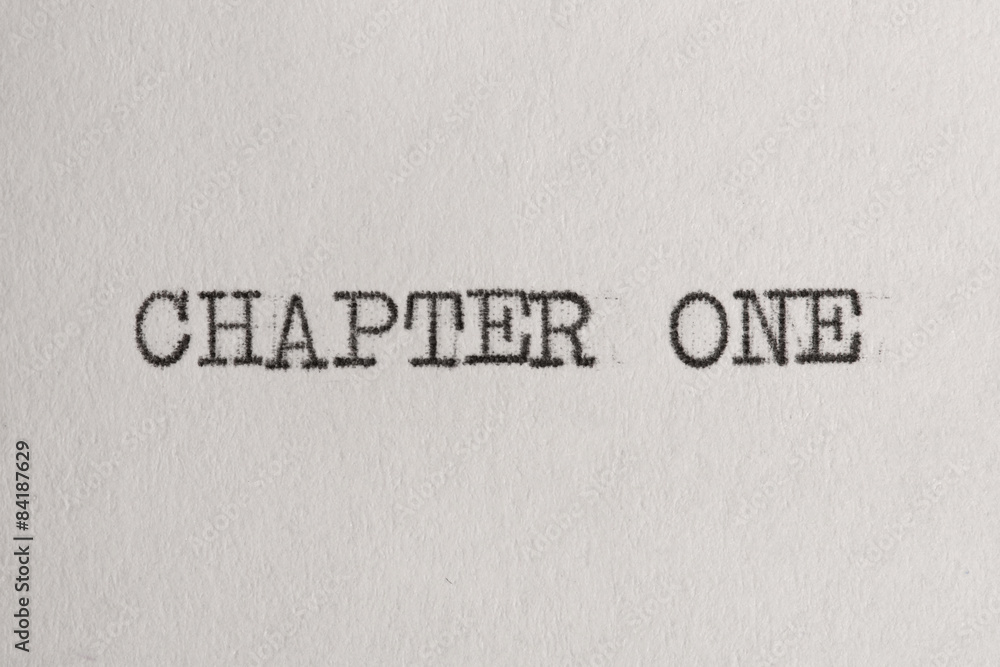 Chapter One Typewriter