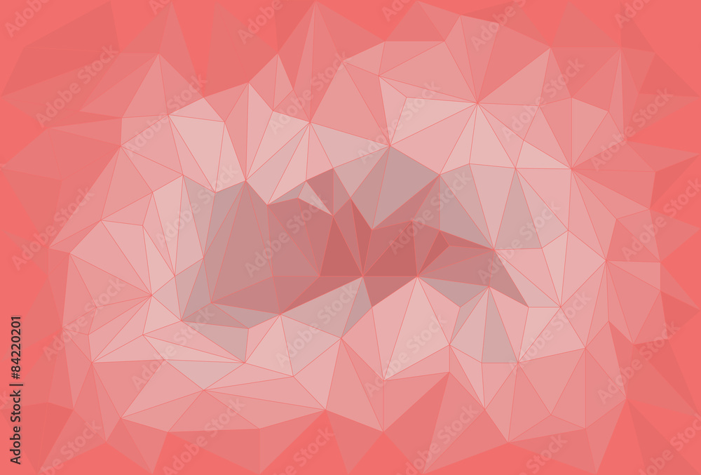Pink Polygon Vector Wallpaper Background Stock Vector | Adobe Stock