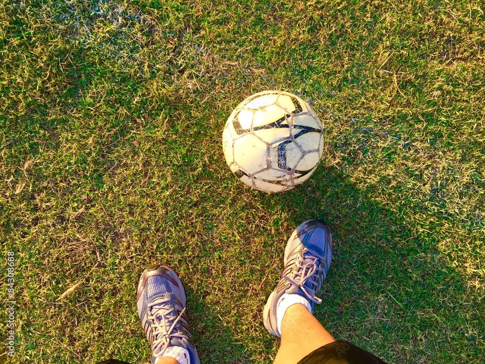 play football Stock Photo | Adobe Stock