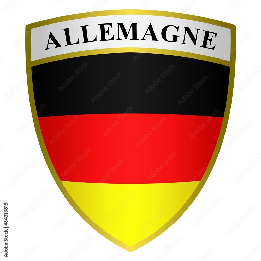 Vecteur Stock Blason Allemagne | Adobe Stock