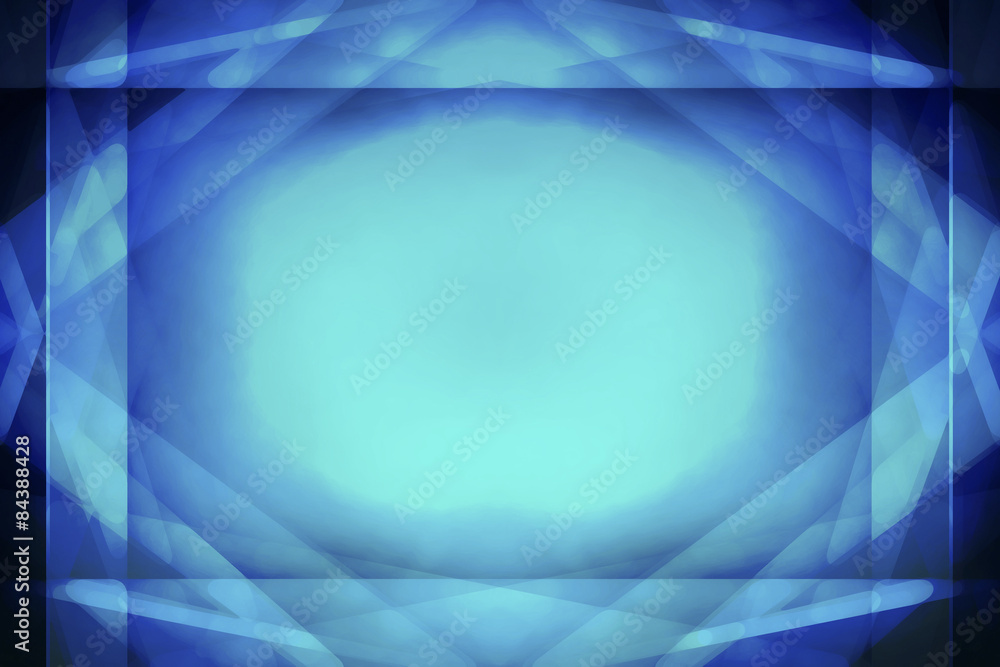 Abstract blue border background Stock Illustration | Adobe Stock