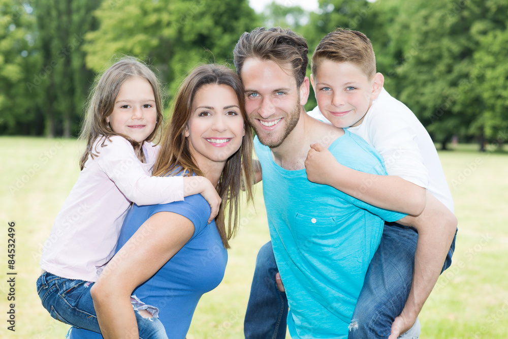 Perfekte Amerikanische Familie