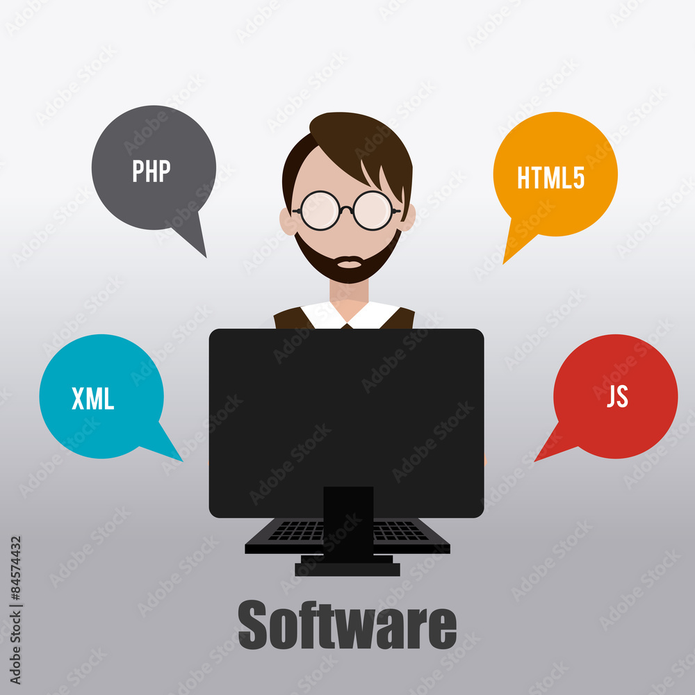 Software design. Stock Vector | Adobe Stock