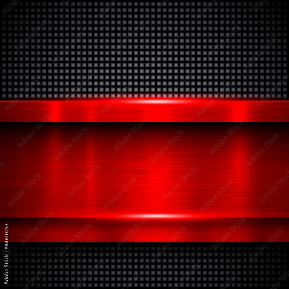 Background red metal texture Stock Vector | Adobe Stock