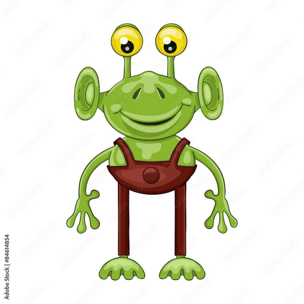 Funny Aliens Cartoon