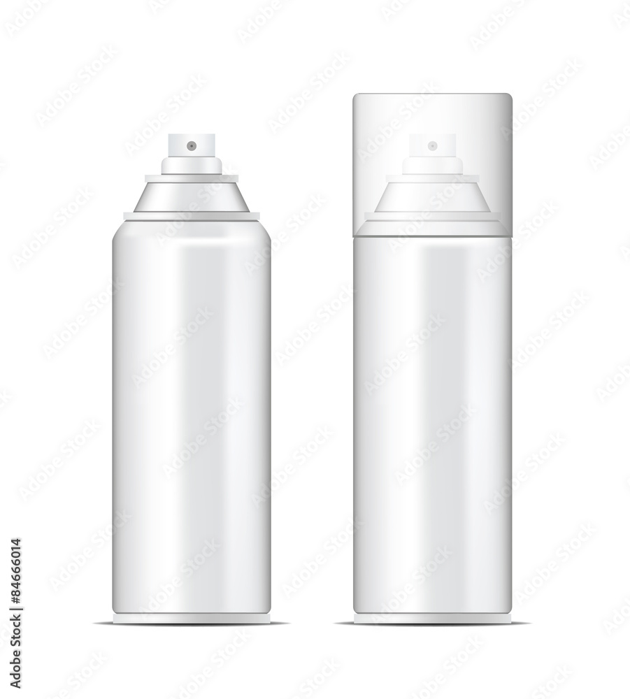 Vector hair sprey template illustration Stock Vector | Adobe Stock