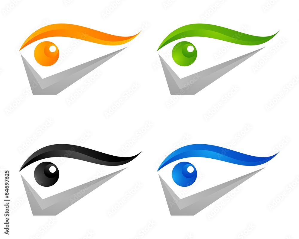 vision eye Stock Vector | Adobe Stock
