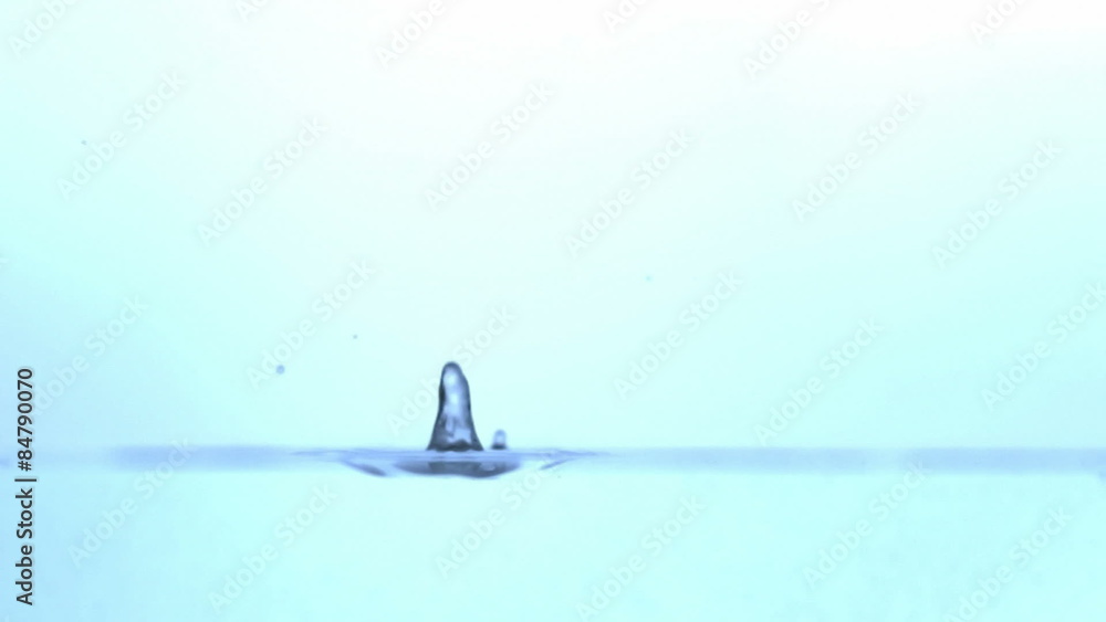 Slow motion drop of water Stock Video | Adobe Stock