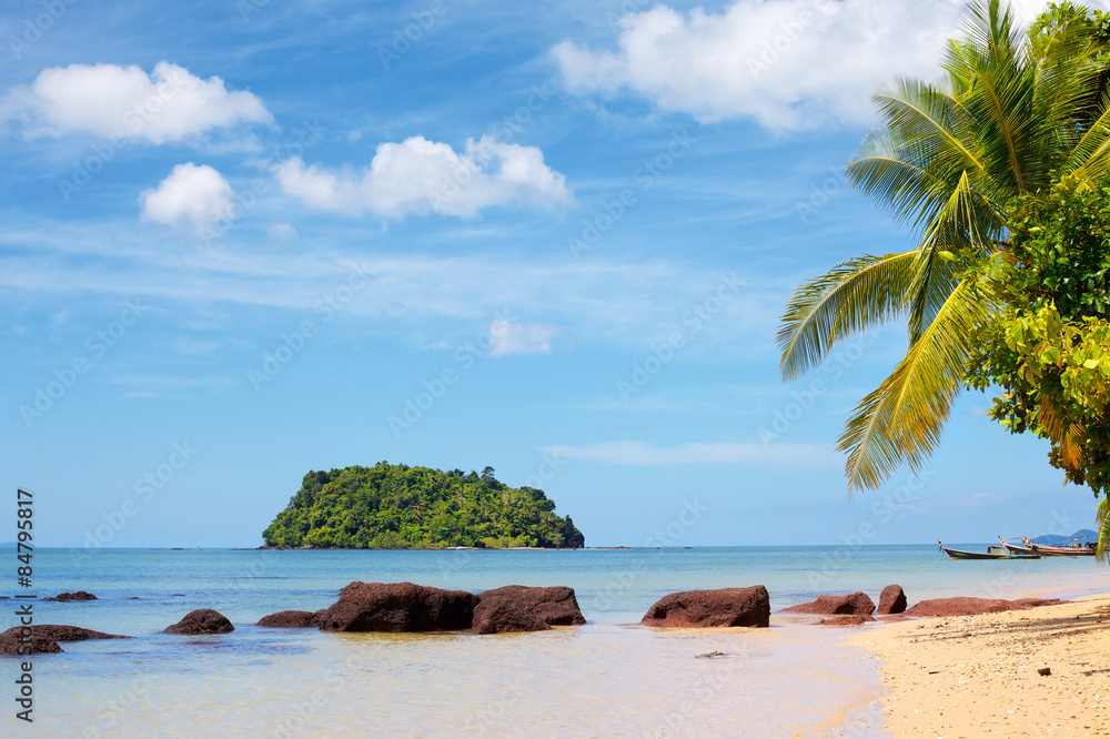 Tropical Beach Stock Photo | Adobe Stock