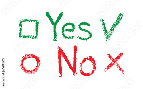Yes No Box