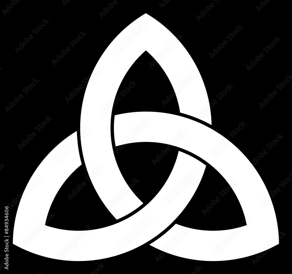 3 point Celtic Triquetra (Trinity) knot for your logo, design or ...