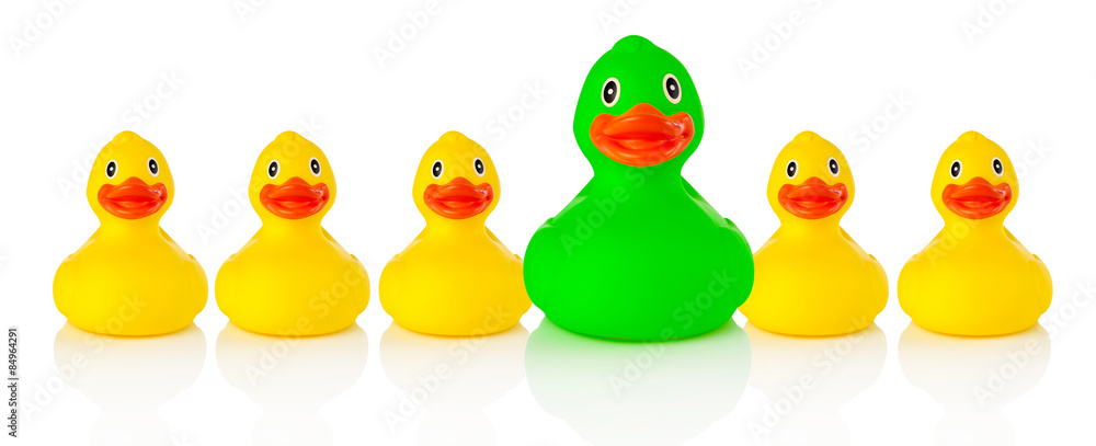 Standing out from the crowd Stock Photo | Adobe Stock