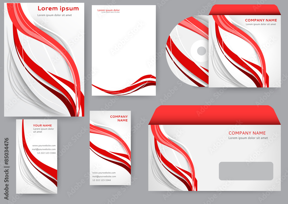 Abstract identity template Stock Vector | Adobe Stock