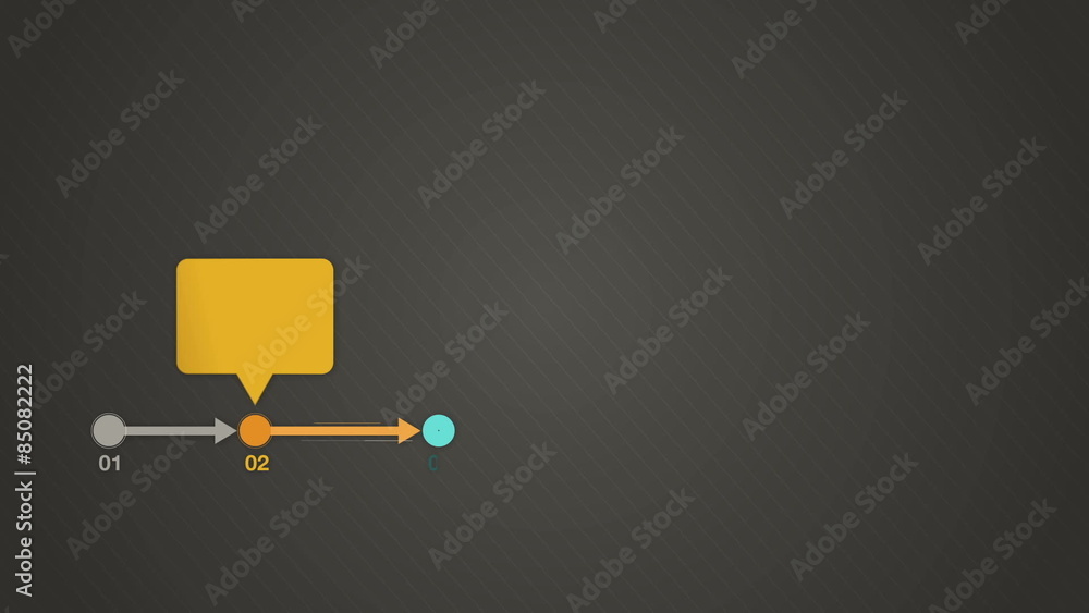 Square diagram flow chart, 4 square and 5 step Stock Video | Adobe Stock