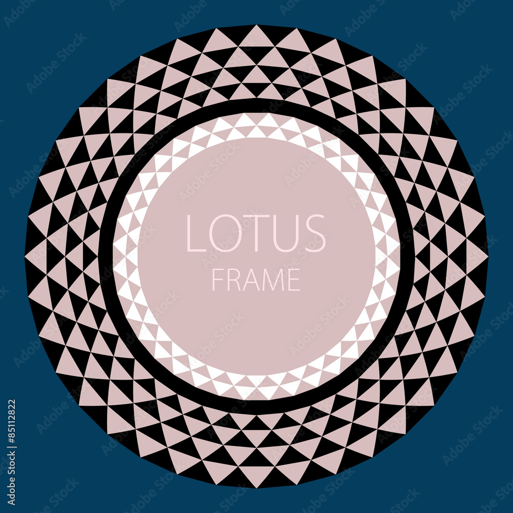 Lotus; an important sacred symbol in the Buddhism and Hinduism. Stock ...