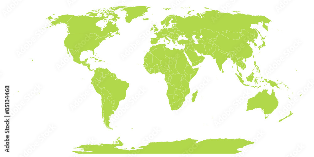 世界 地図 アイコン Stock Vector | Adobe Stock