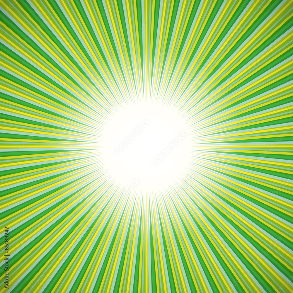Green burst background Stock Vector | Adobe Stock