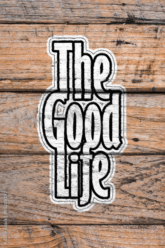 The Good Life ilustración de Stock | Adobe Stock
