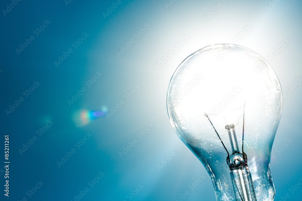 Solar Energy, Light Bulb, Solution. Stock Photo | Adobe Stock