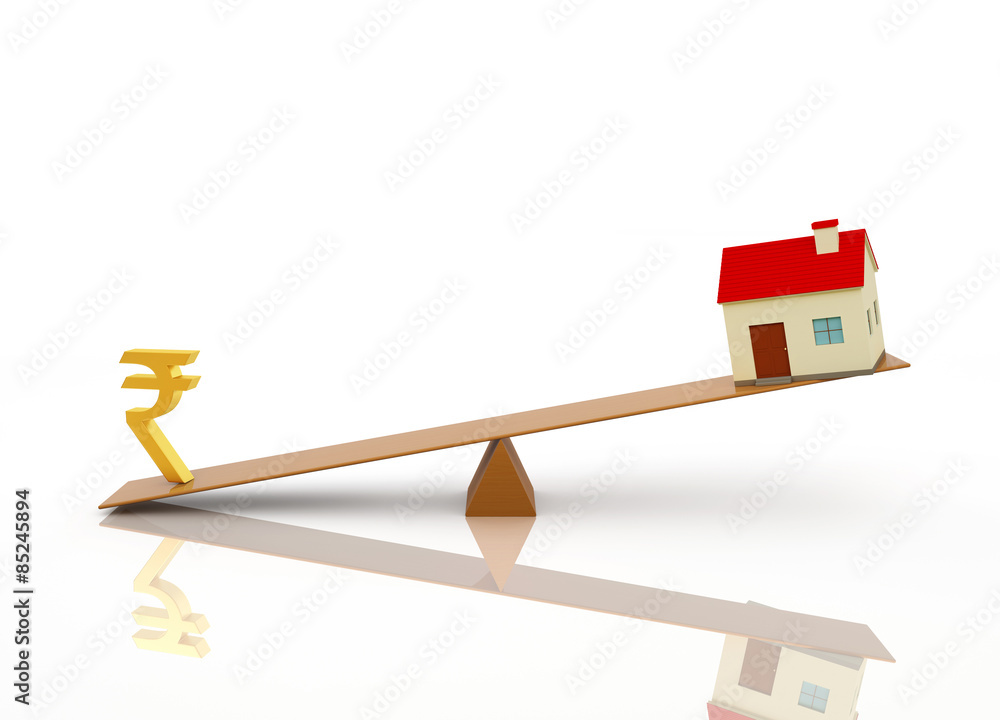 Property value with 3d Models Stock Illustration | Adobe Stock