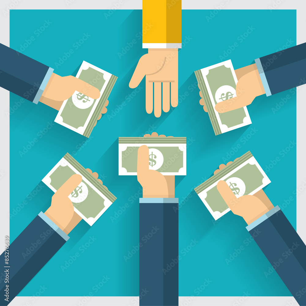 Money Exchange Illustrate Stock ベクター | Adobe Stock