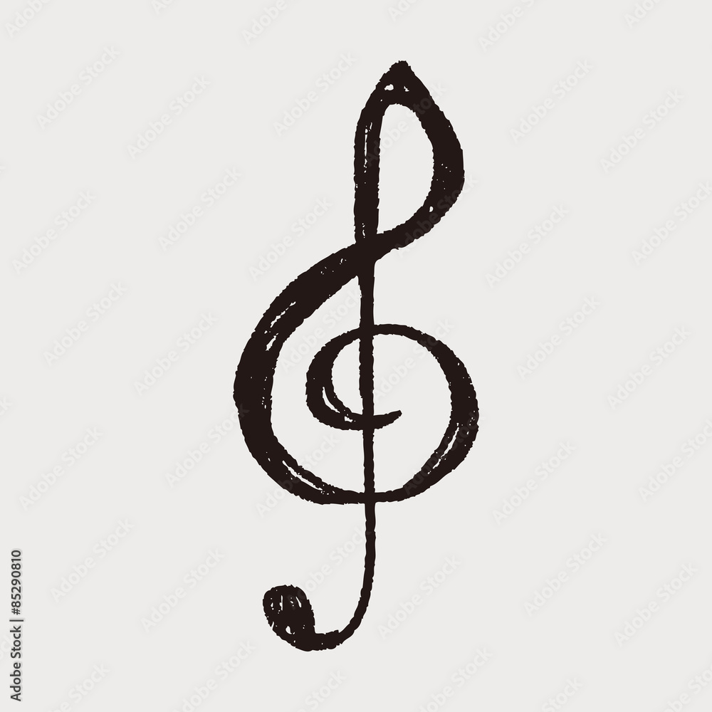 music note doodle Stock Vector | Adobe Stock music note doodle Stock Vector | Adobe Stock