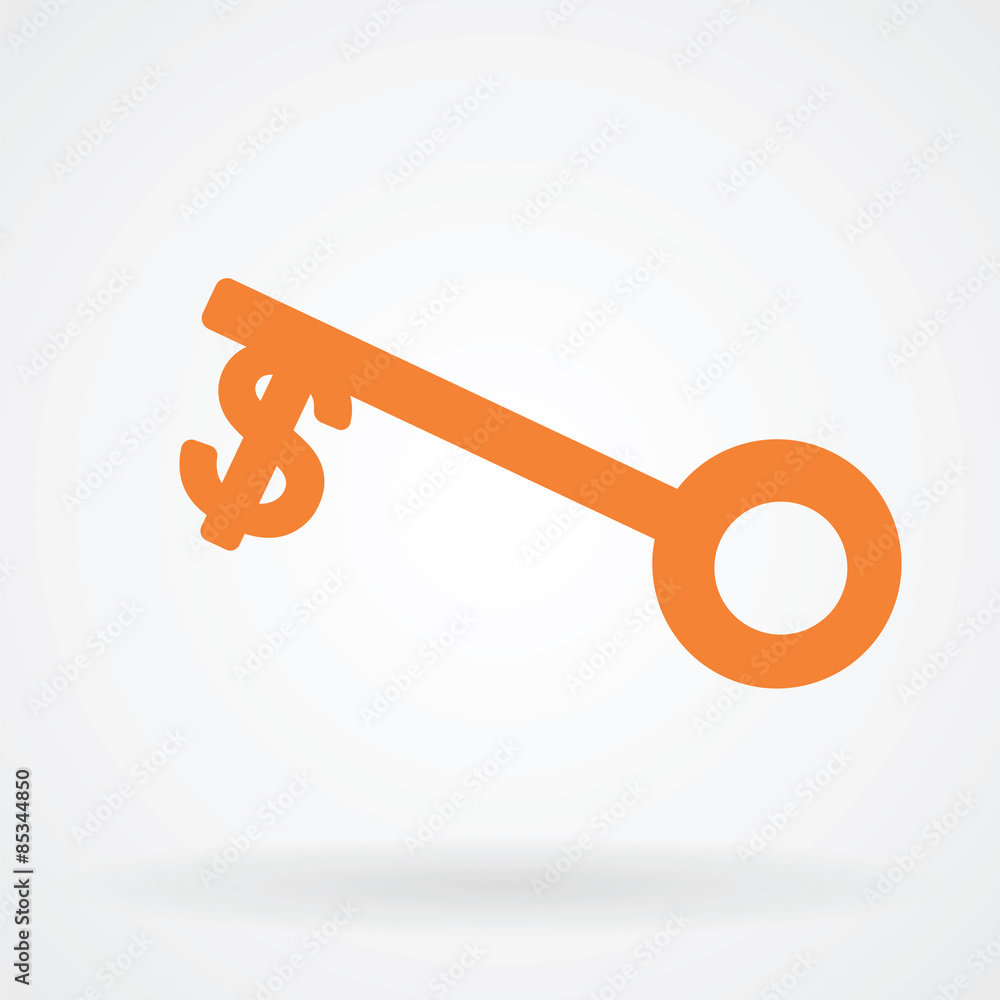 money key symbol icon Stock Vector | Adobe Stock