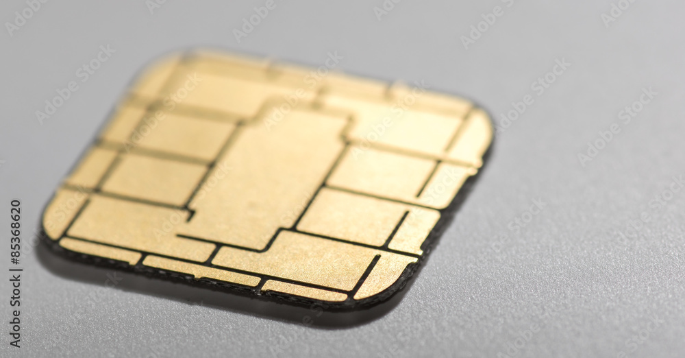 Kontaktchip Modul als Makro Aufnahme foto de Stock | Adobe Stock