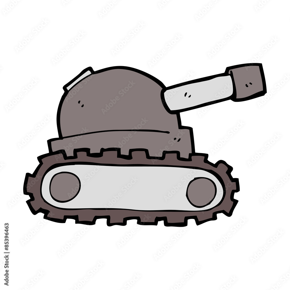 cartoon tank Stock Vector | Adobe Stock