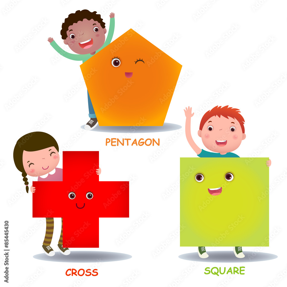Square Shapes For Kids