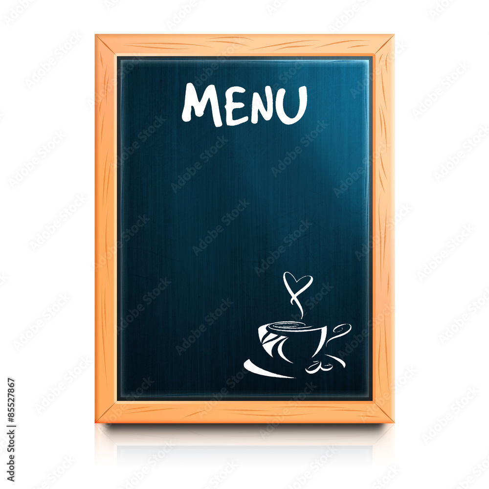 Póster Tablica kredowa z menu – Cuadro para Pared | Posters.es