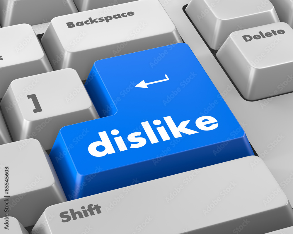 Dislike Button Keyboard
