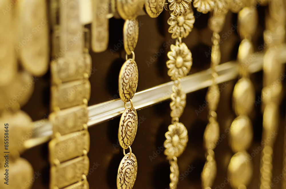 Copper jewelry in traditional style Stock Photo | Adobe Stock