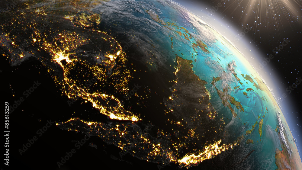 Recent Nasa Southeast Asia Hd