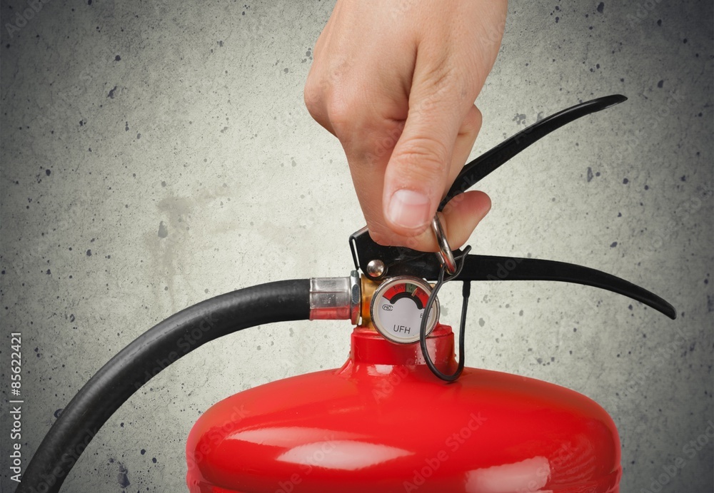 Fire Extinguisher, Extinguishing, Safety Equipment. Stock Photo | Adobe ...