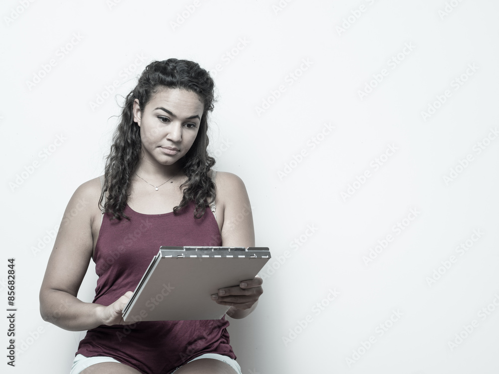 Beautiful Female With Natural Thick Body Stock Photo | Adobe Stock
