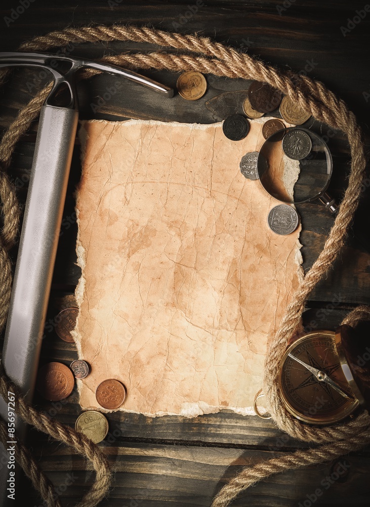 Poster Map, navigate, adventure. – Wall Art | UkPosters