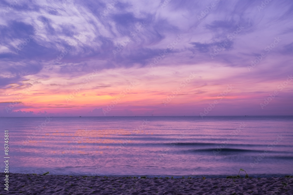 Purple Sunrise Beach