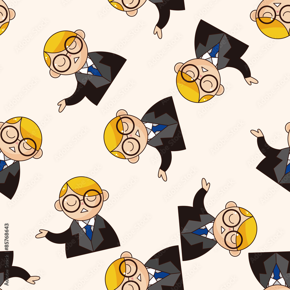 prosecutor , cartoon seamless pattern background Stock 벡터 | Adobe Stock