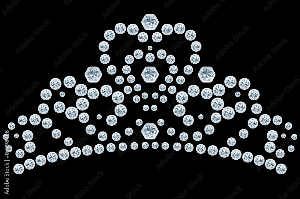 Diamond Tiara Vector
