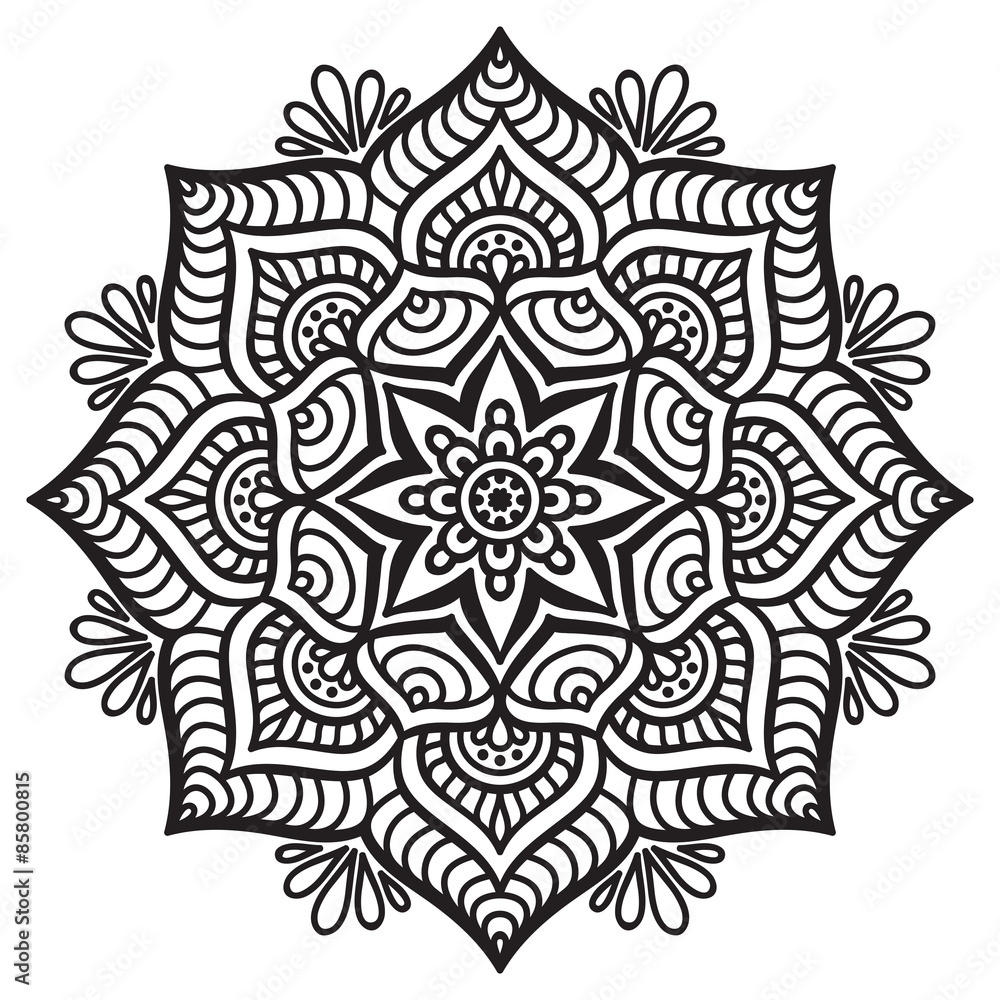 Mandala Stock Vector | Adobe Stock