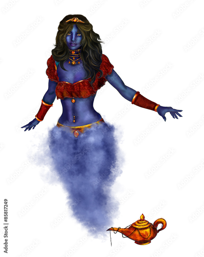 djinn Stock Illustration | Adobe Stock