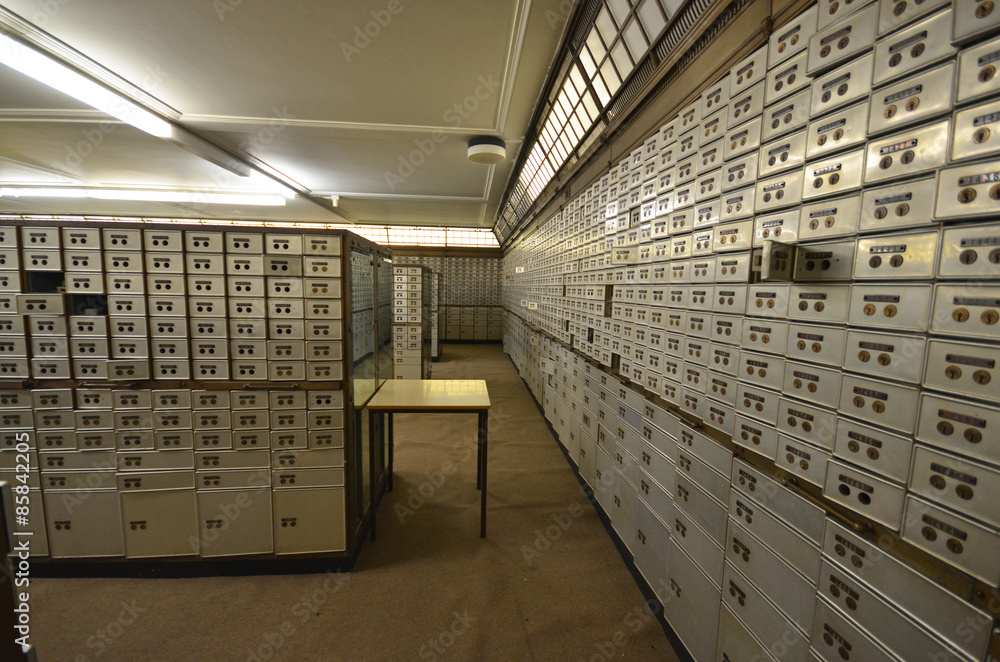 Bank vault room Stock Photo | Adobe Stock