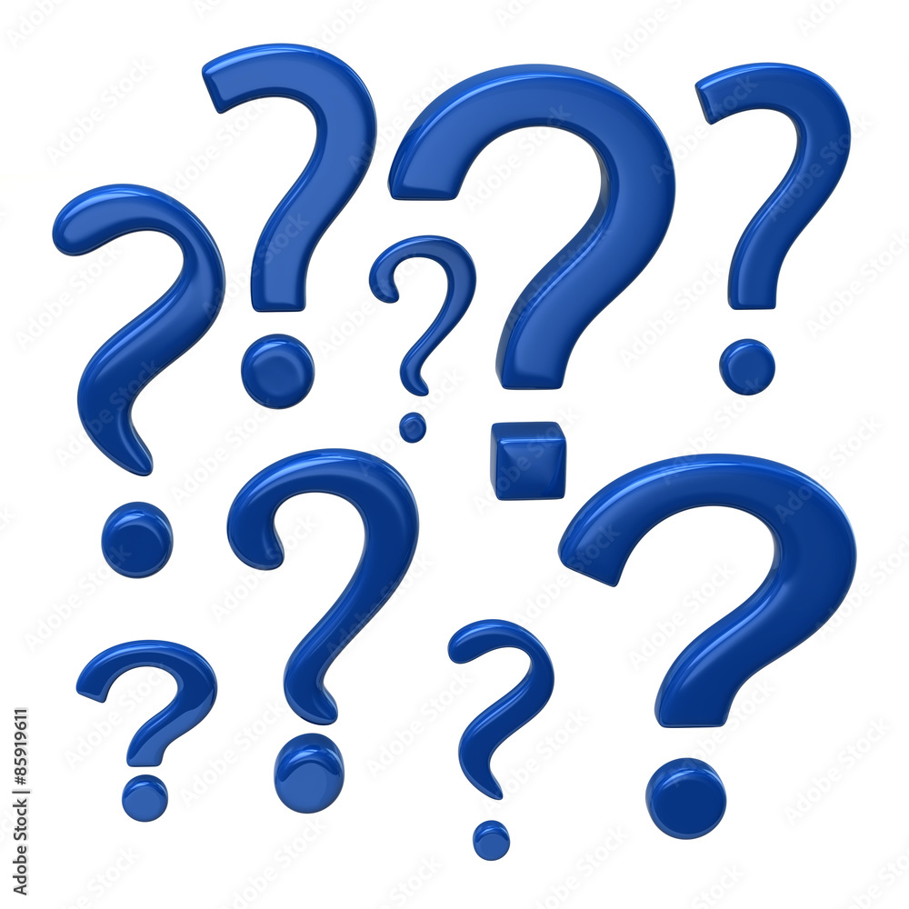 Multiple Question Marks Clipart
