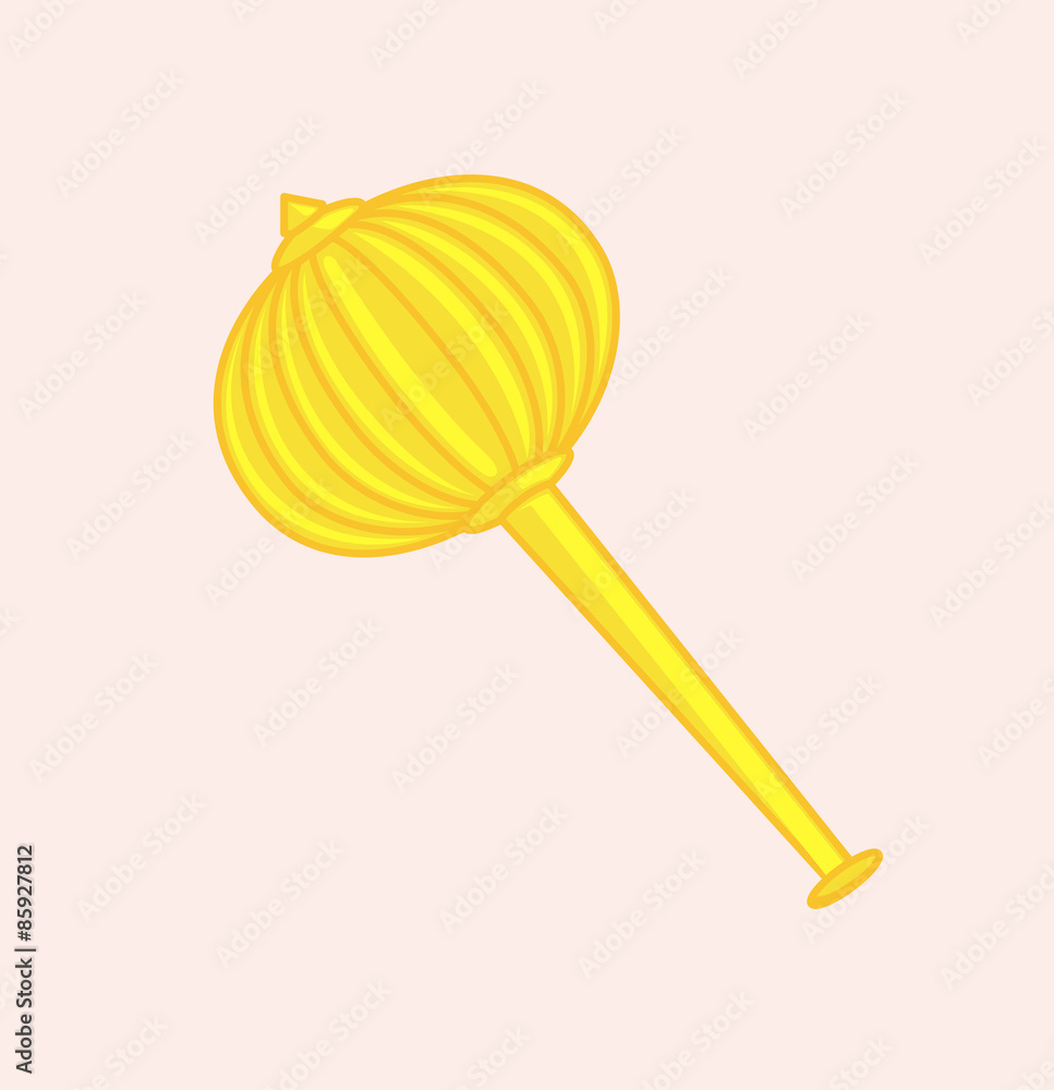Gadaa Vector - Lord Hanuman Weapon Stock Vector | Adobe Stock