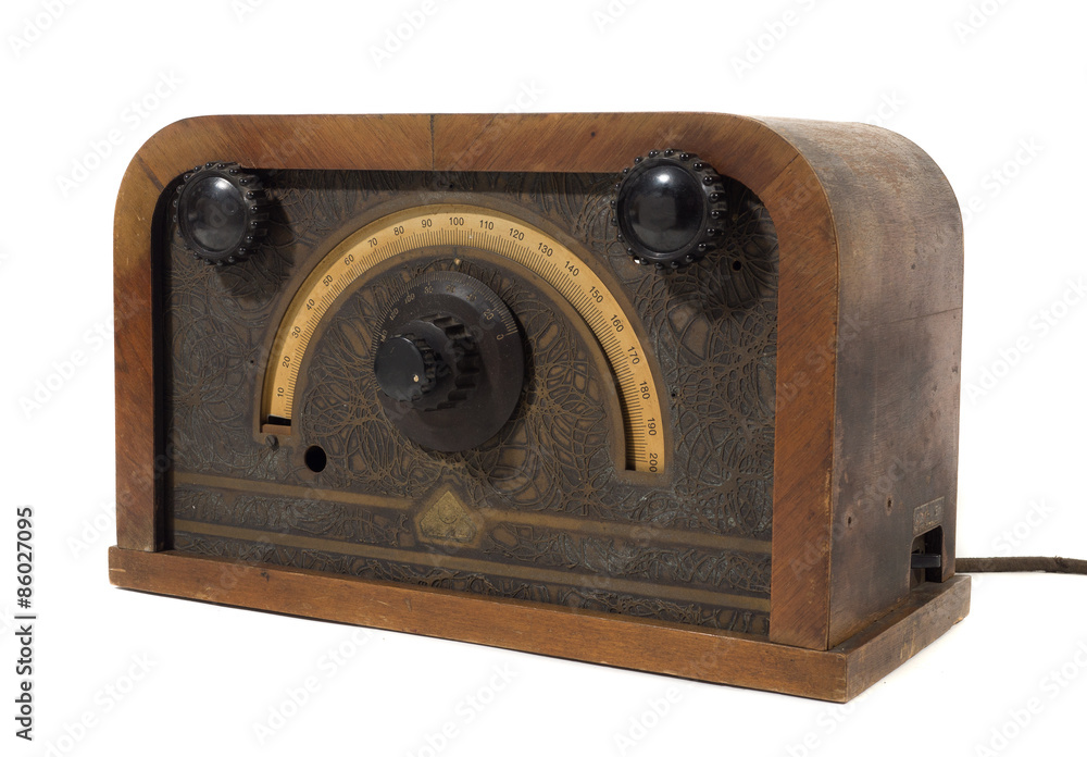 altes antikes radio Stock Photo | Adobe Stock